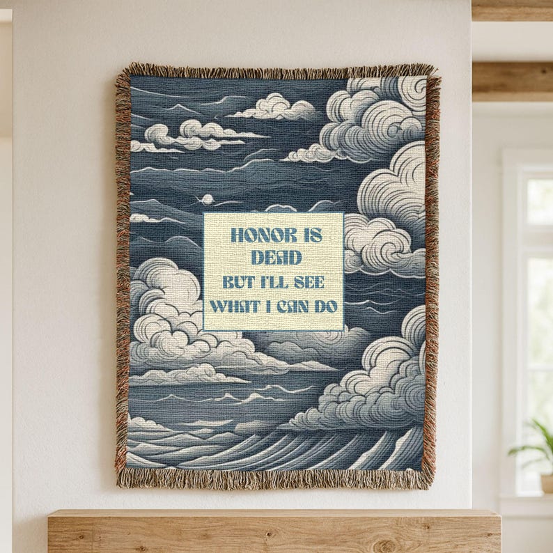 Kaladin Stormblessed Woven Blanket, Honor is Dead, Brandon Sanderson ...