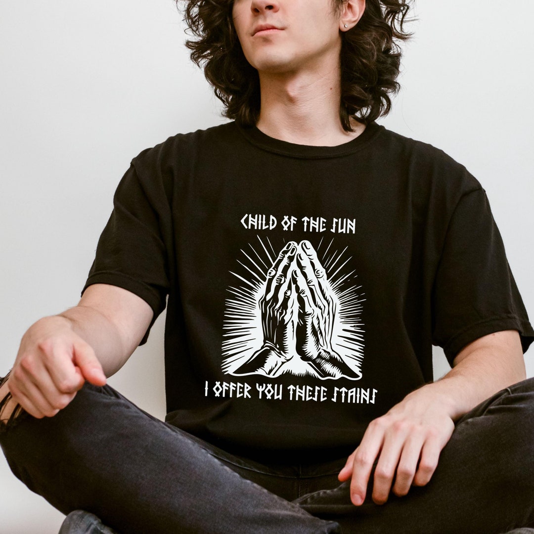 Red Rising Shirt - Ragnar's Hands Offering Stains Tee | Obsidian ...