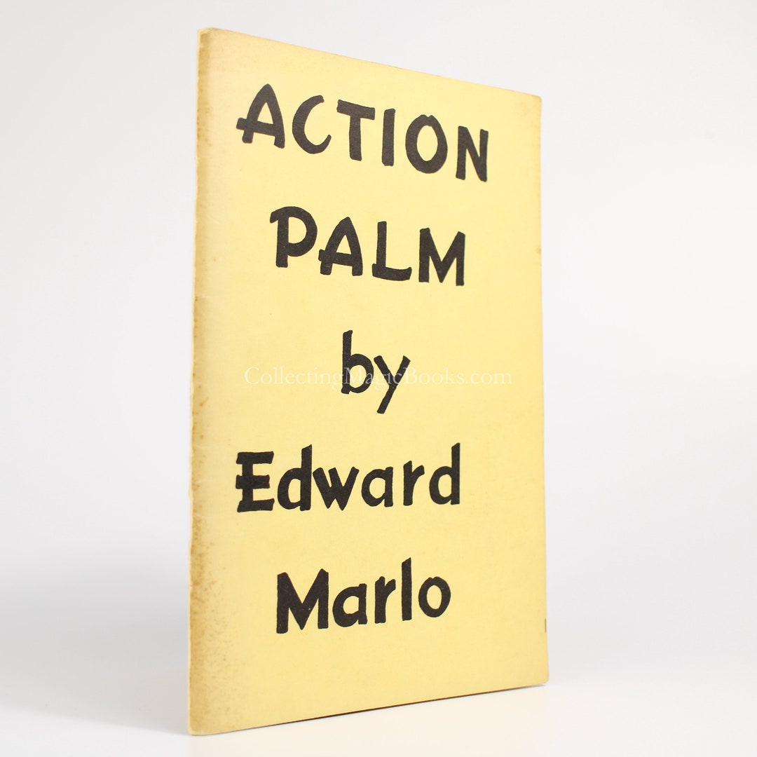 Action Palm Edward Marlo. Vintage Magic Trick Book for - Etsy