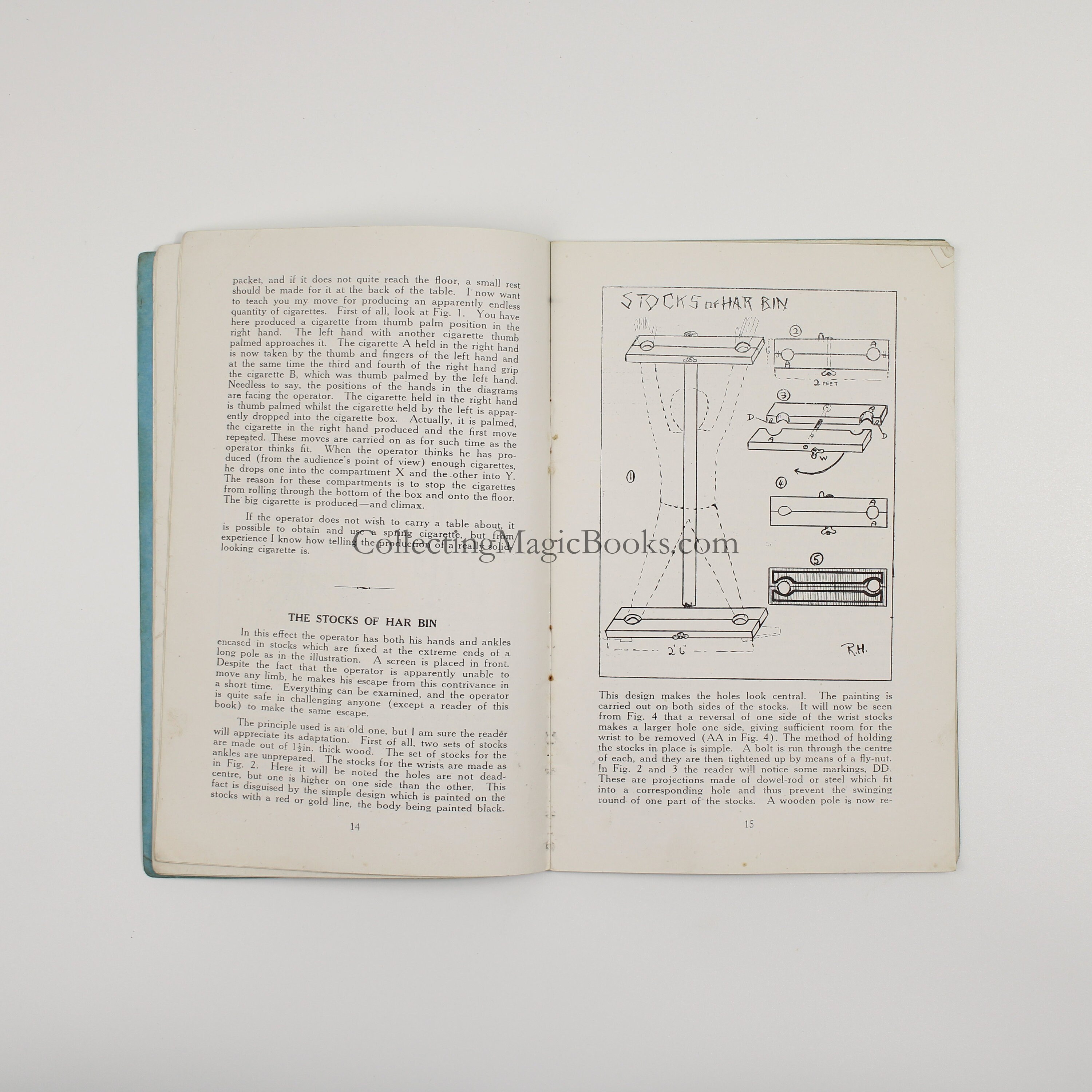 Demon Magic Robert Harbin. Vintage Magic Trick Book for - Etsy