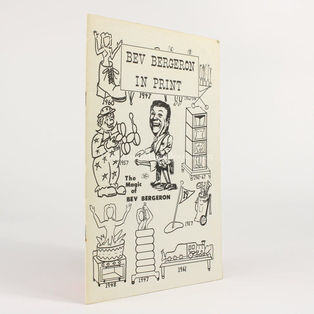 Bev Bergeron in Print, the Magic of Bev Bergeron Bev Bergeron. Vintage ...