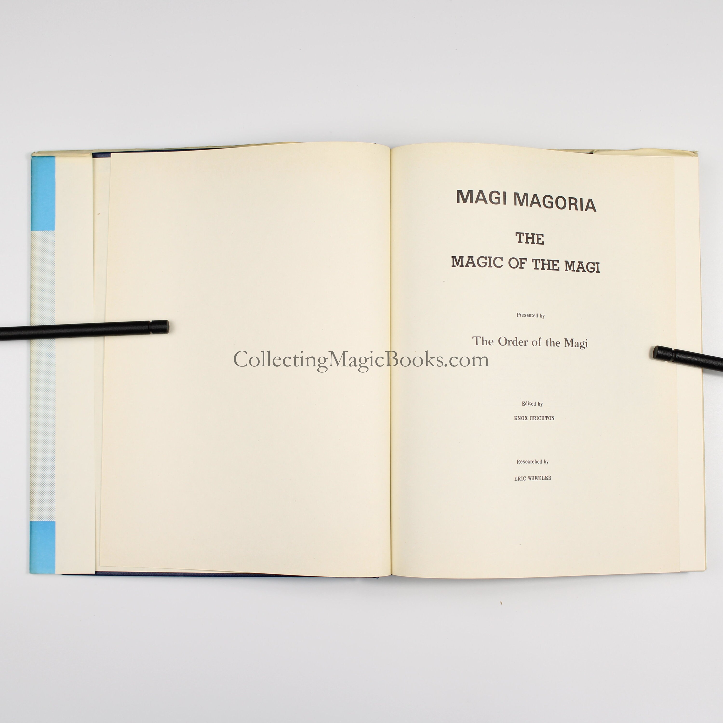 Magi Magoria, the Magic of the Magi Knox Crichton ed.. Vintage Magic ...