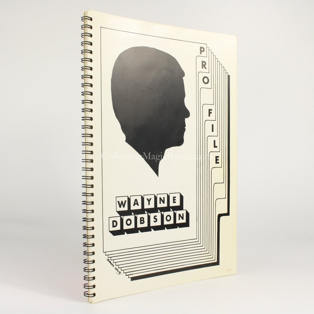 Wayne Dobson's Pro-file Wayne Dobson. Vintage Magic - Etsy