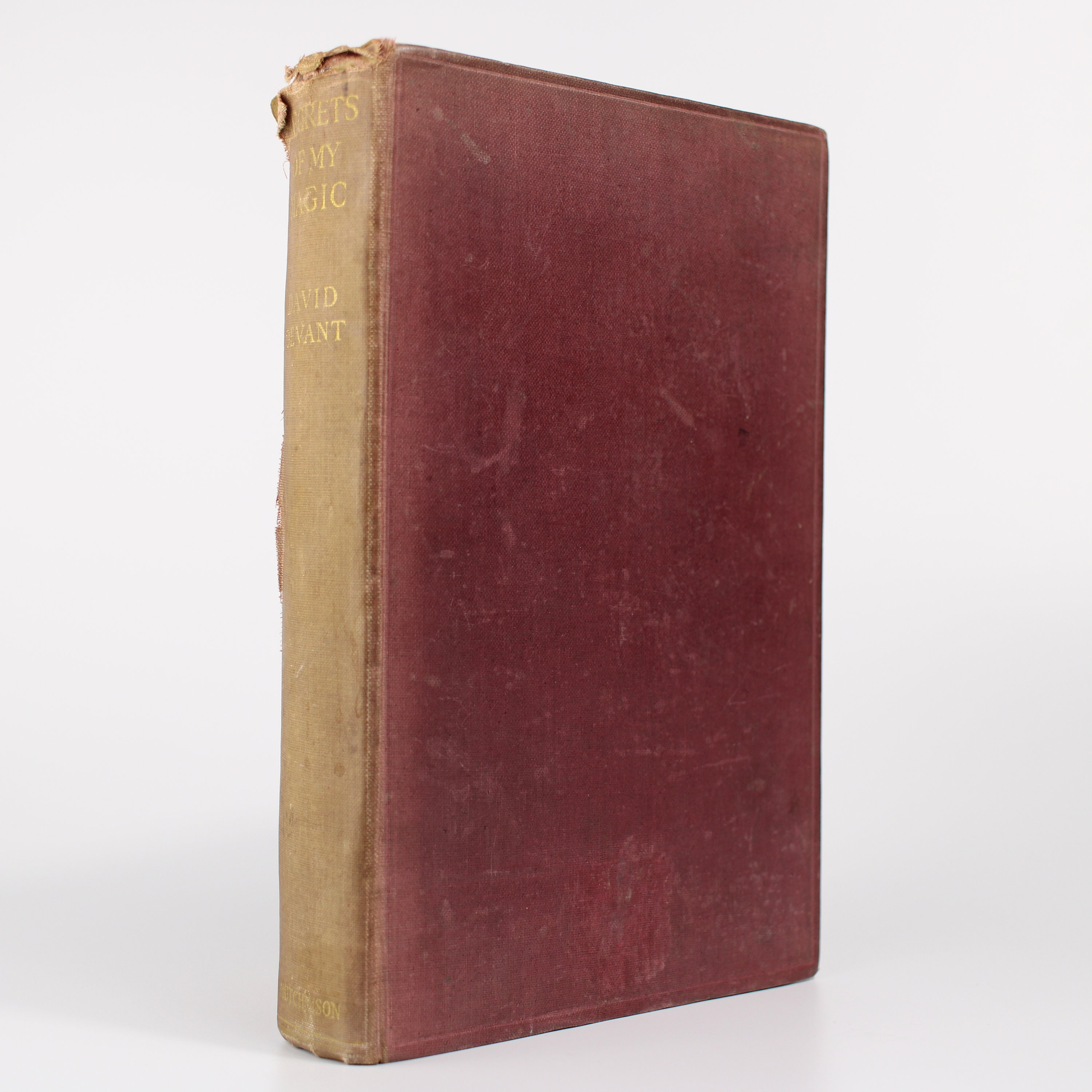 Secrets of My Magic David Devant. Vintage Magic Trick Book - Etsy UK