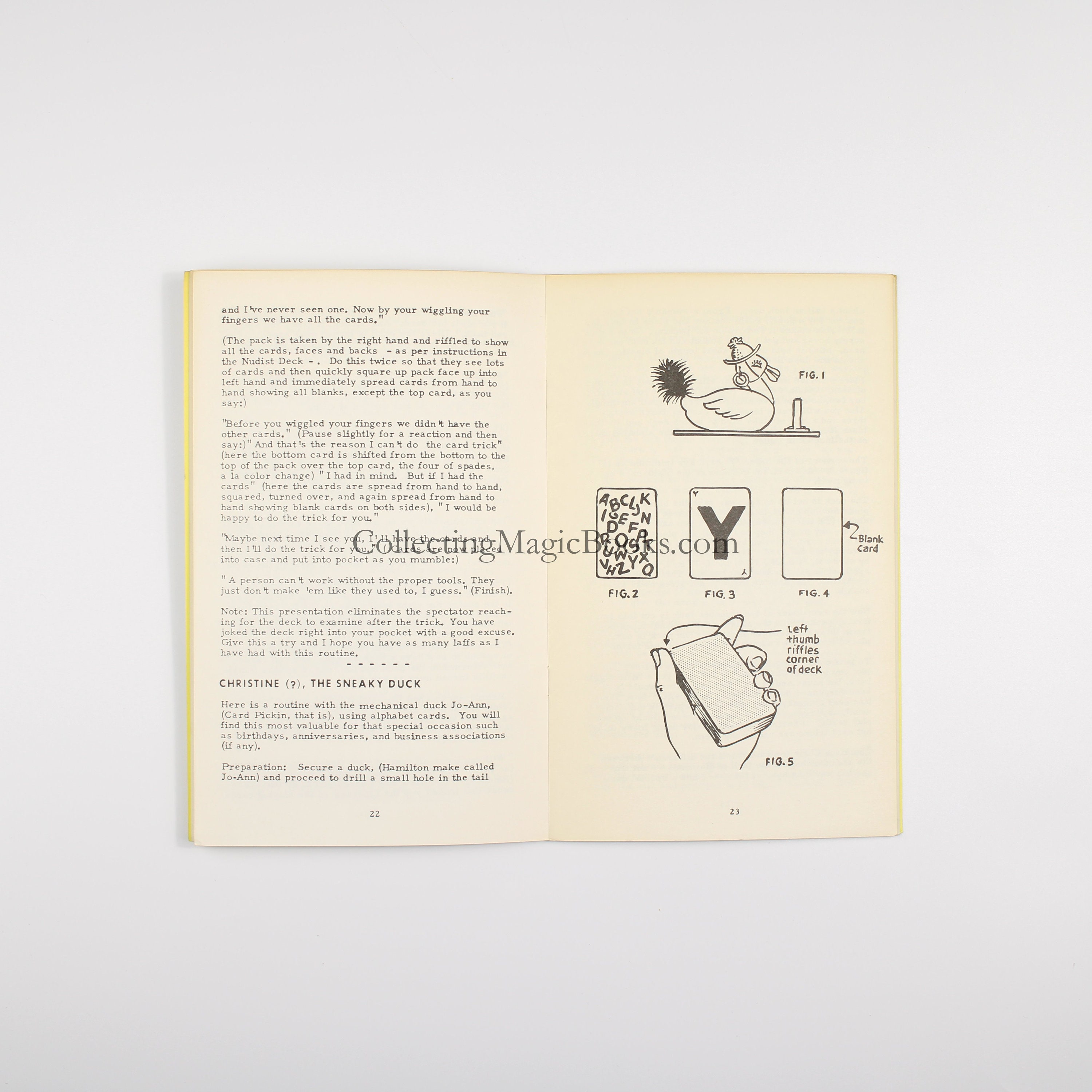 Don Alan's Pretty Sneaky Don Alan. Vintage Magic Trick Book for ...