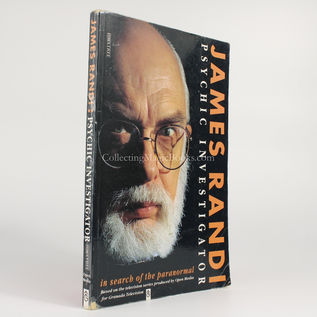 James Randi, Psychic Investigator James Randi. Vintage Magic Trick Book ...