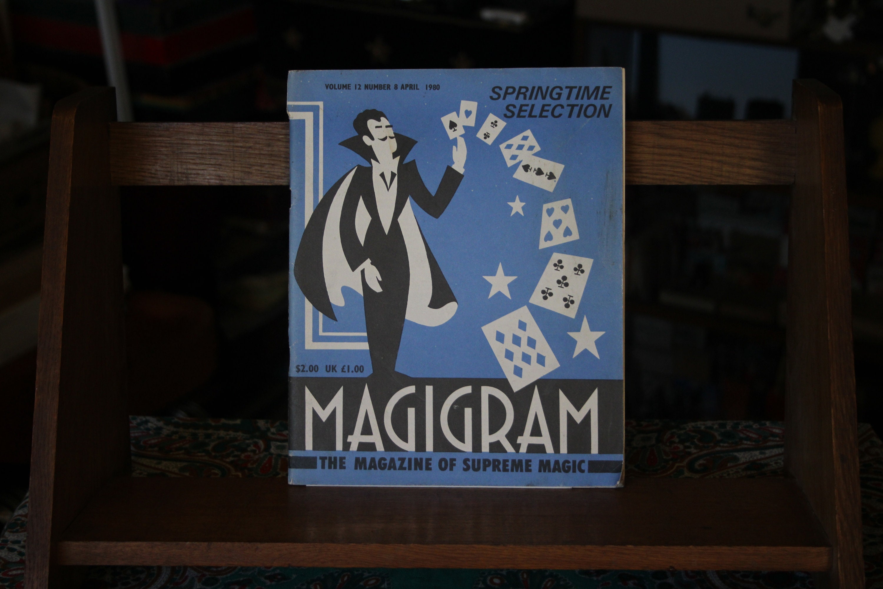 4 Números de Magigram Magazine de Supreme Magic. Revistas vintage para ...