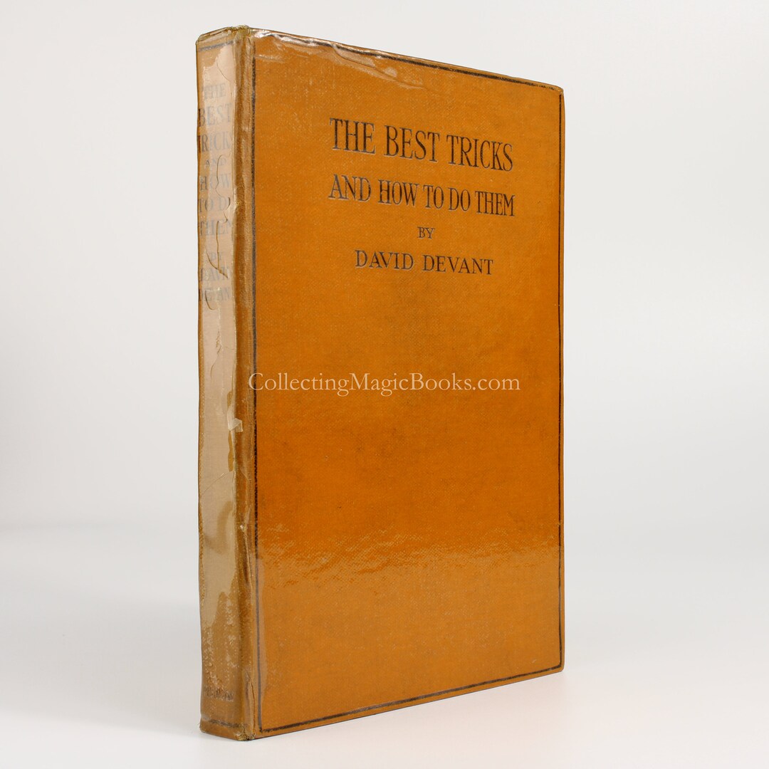 The Best Tricks and How to Do Them David Devant. Vintage Magic Trick ...