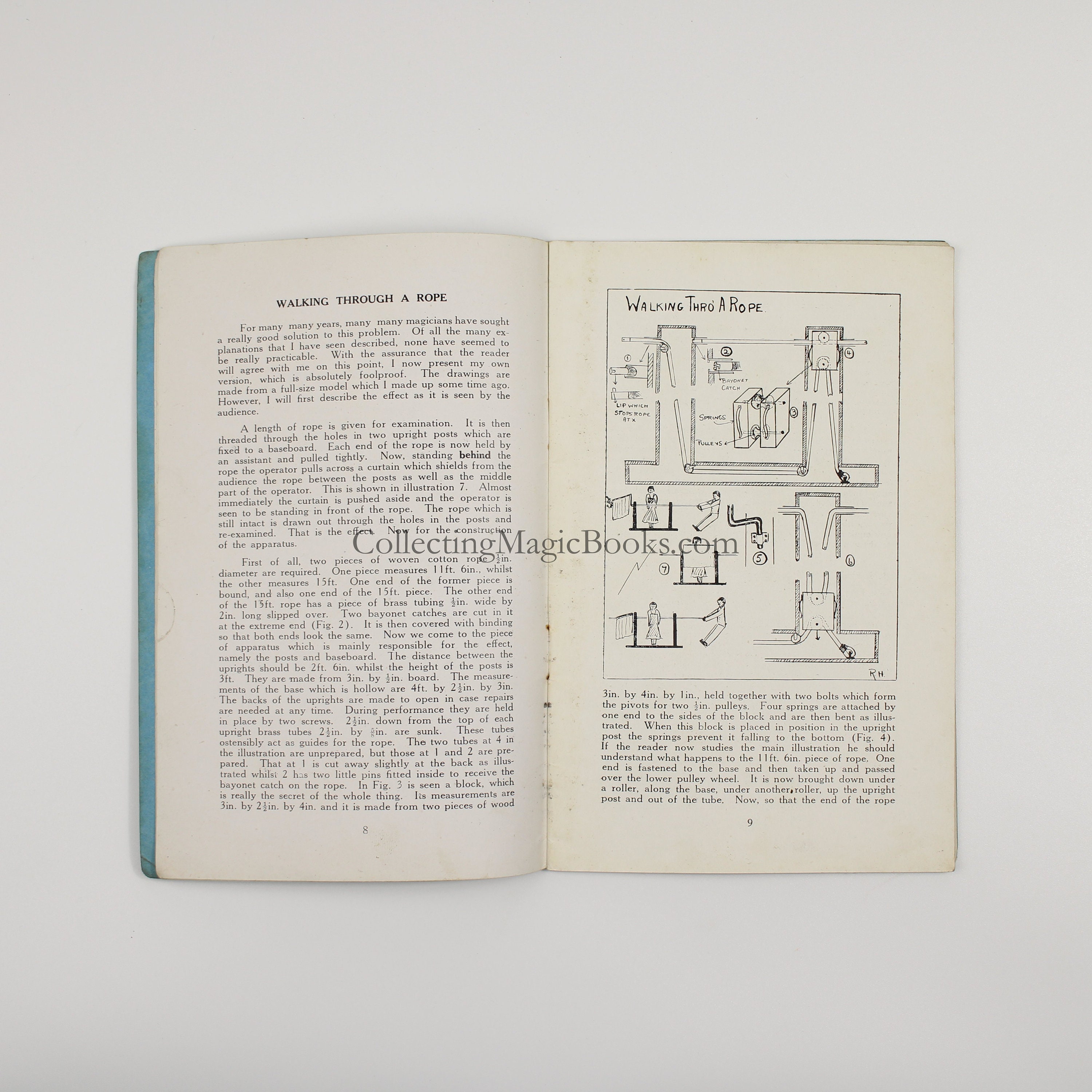 Demon Magic Robert Harbin. Vintage Magic Trick Book for - Etsy