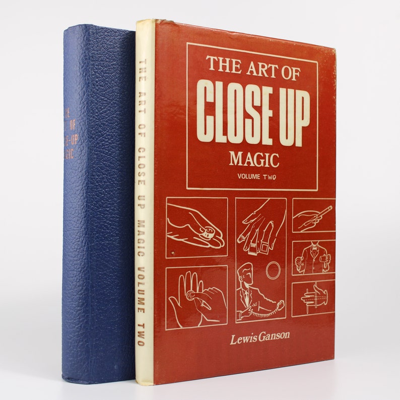 The Art of Close up Magic, Volumes 1 & 2 Lewis Ganson. Vintage Magic ...