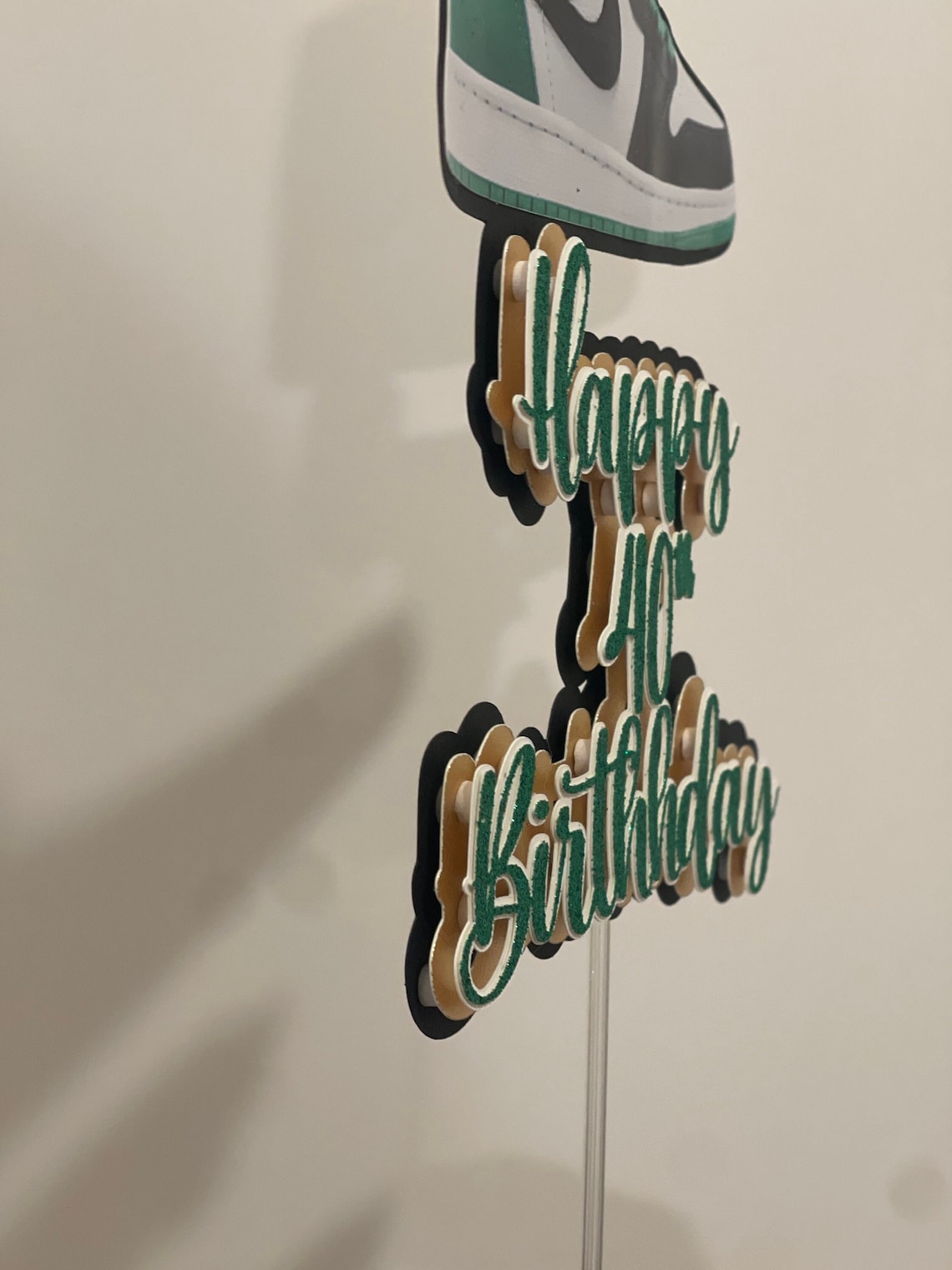 Sneaker Ball Cake Topper, Sneaker Ball Cake, Sneaker Ball Decorations ...