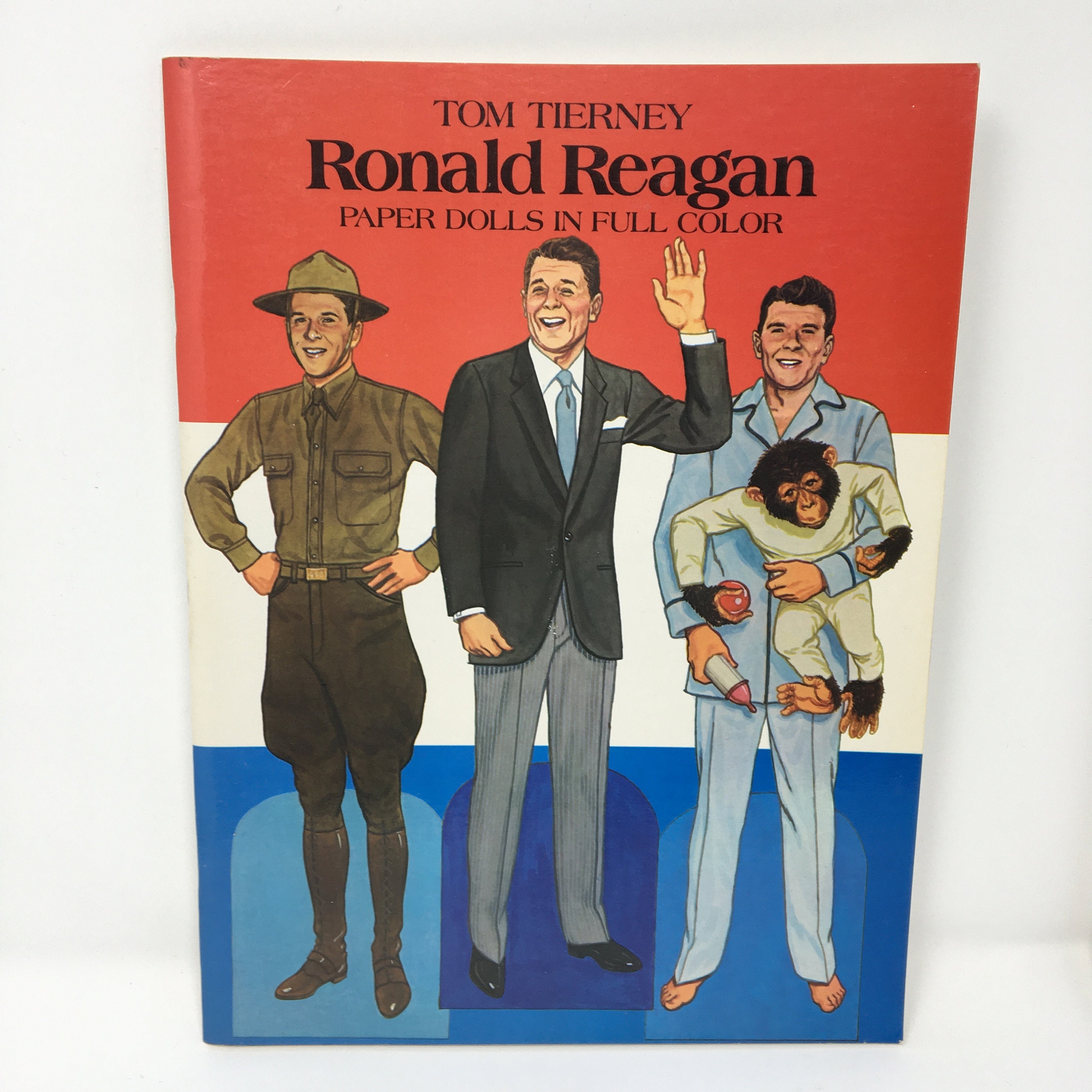 Vintage 1980's Tom Tierney Full Color Ronald Reagan & - Etsy