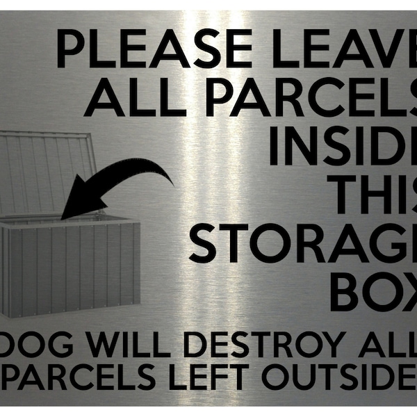 Please Leave Parcels Sign - Etsy UK