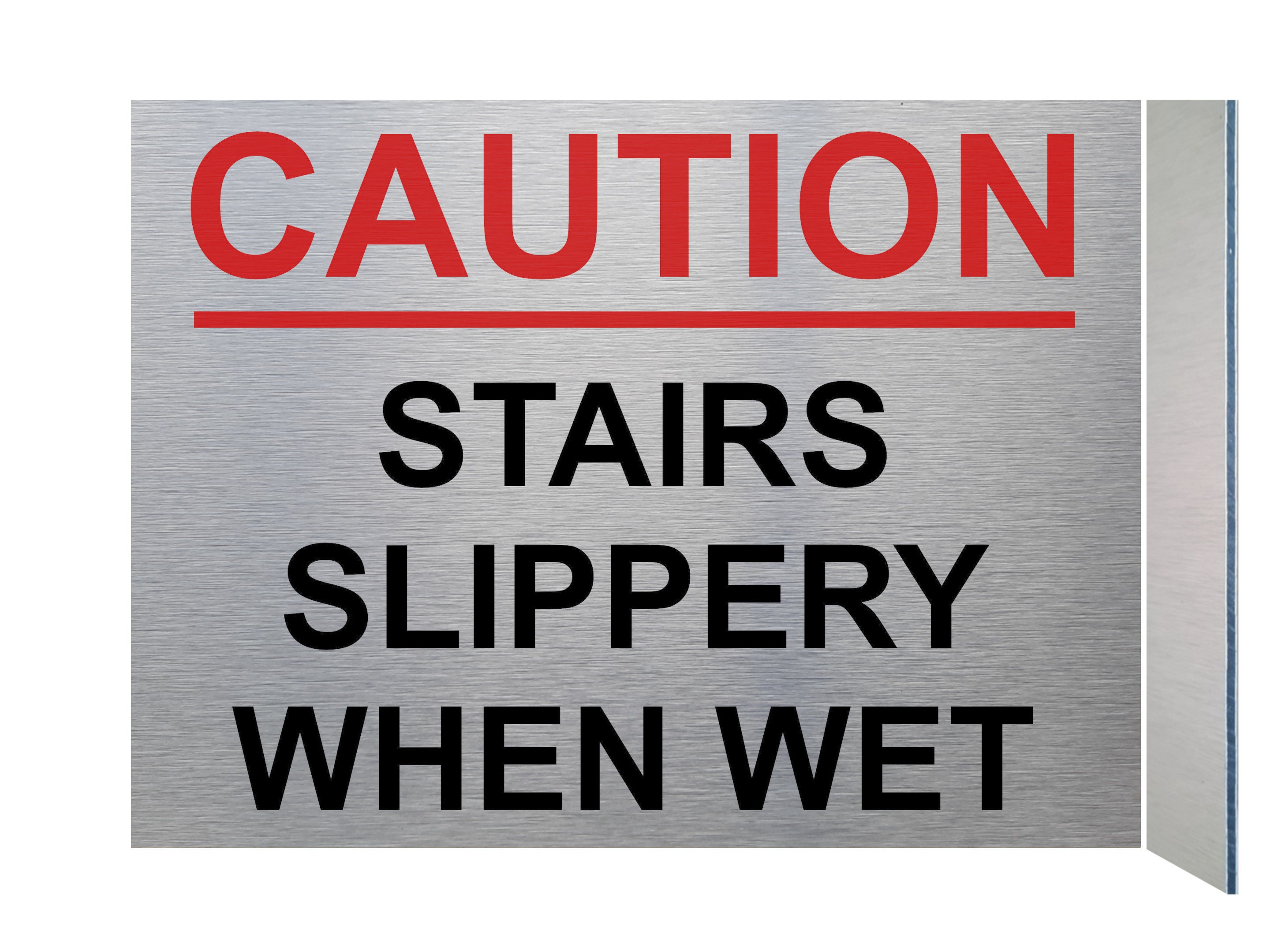 Slippery When Wet Stairs