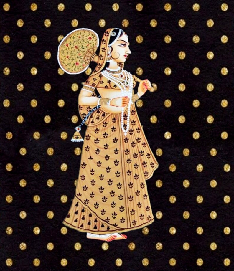 Set of 3 Pichwai Painting of Shrinathji With Gopis for Home Decor ...