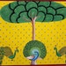 Pichwai Painting of Peacock and Tree, Indian Art, Traditional Art. Home ...