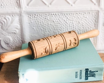 Embossed Rolling Pin - Etsy