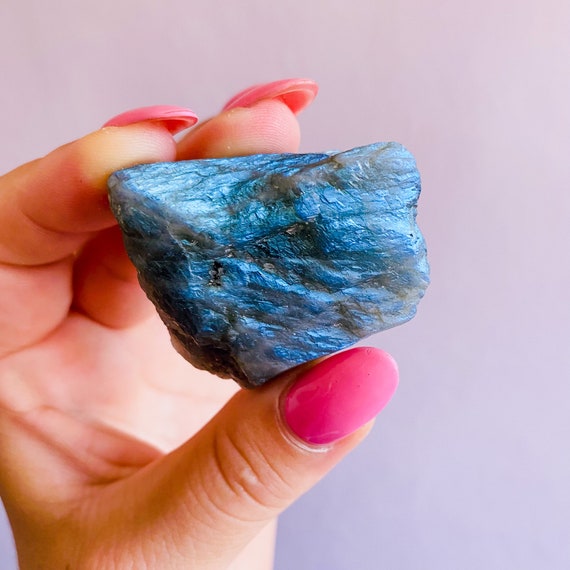 Labradorite Raw Flashy Natural Crystals / Helps Transformation - Etsy UK