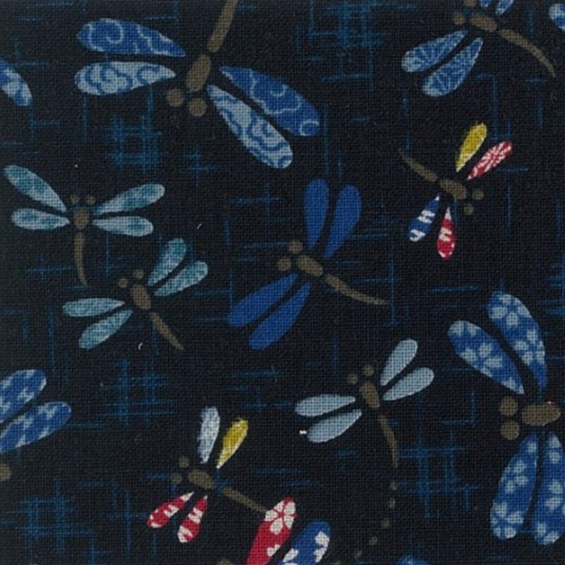 Dragonfly Fabric - Etsy