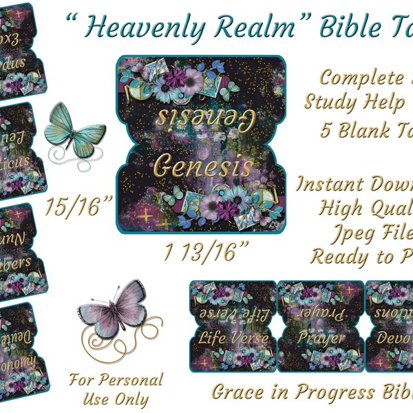 Scripture Tabs - Etsy