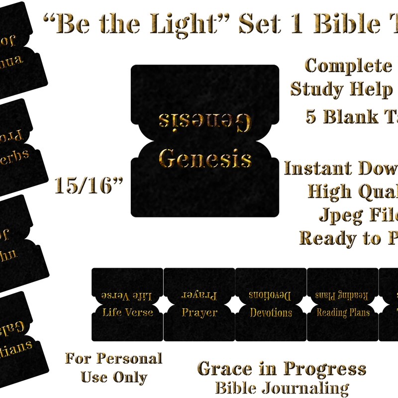 Black Textures Tab - Etsy