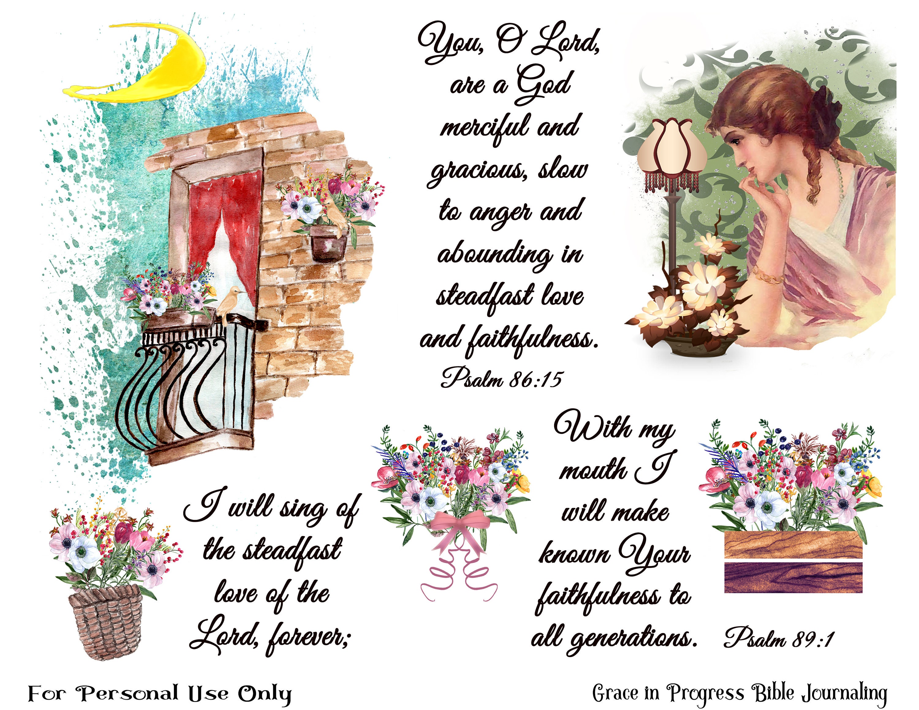 Creative Worship, Scripture Writing Art, Scripture Art Printable, Bible ...