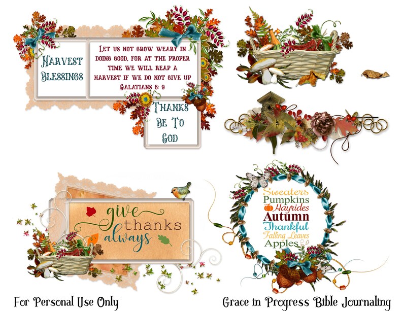 Autumn Bible Art Journaling, Bible Verse Art, Scripture Writing ...