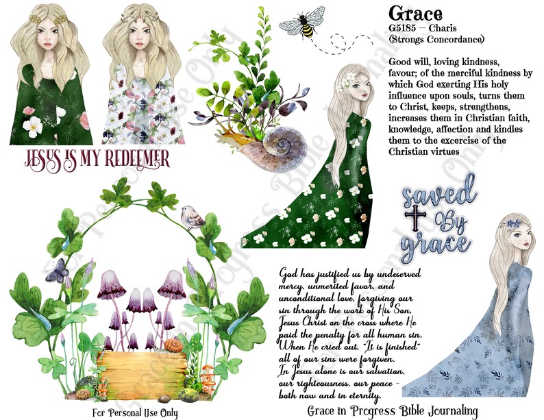 Gospel of Jesus, God, Grace, Peace, Scripture Writing Art, Faith Art ...