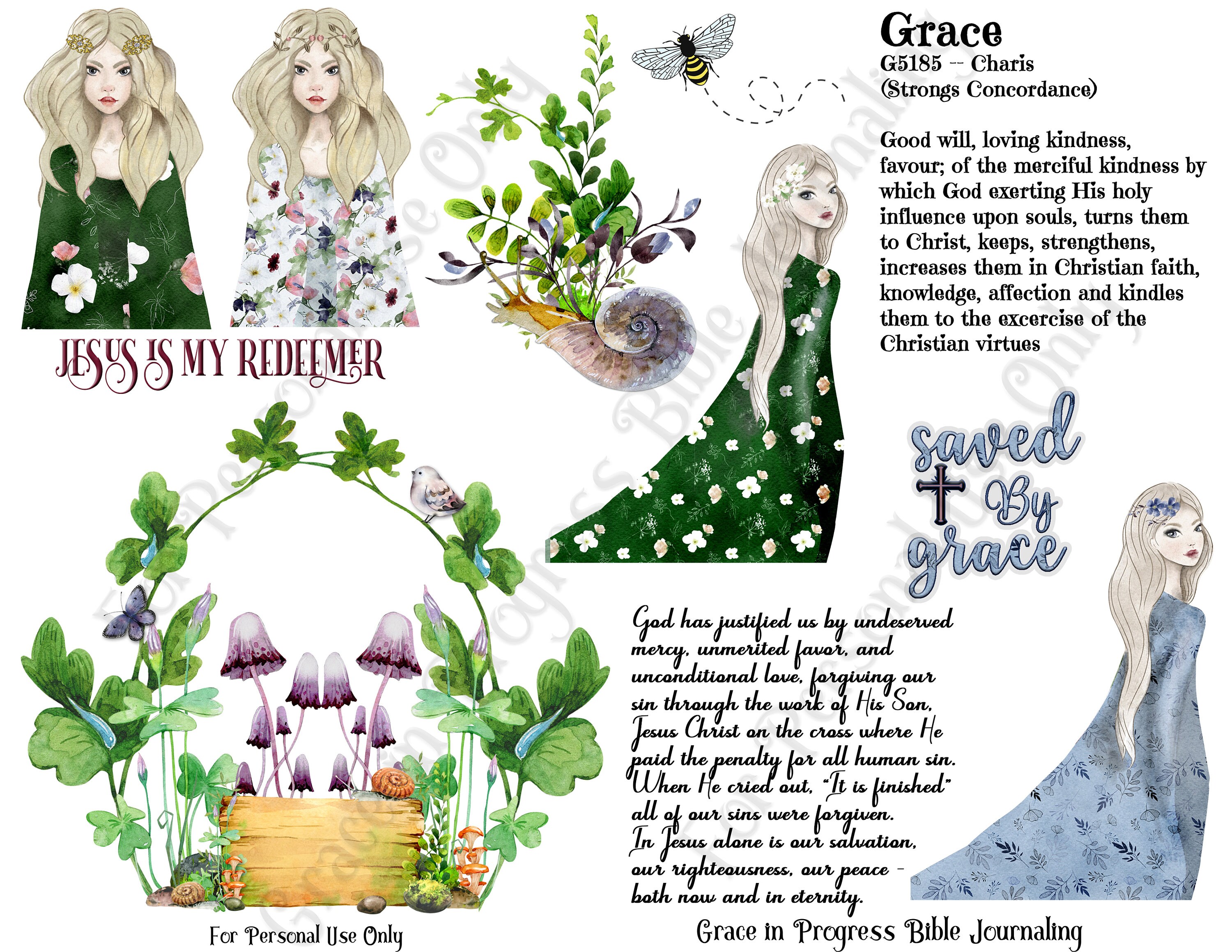 Gospel of Jesus, God, Grace, Peace, Scripture Writing Art, Faith Art ...