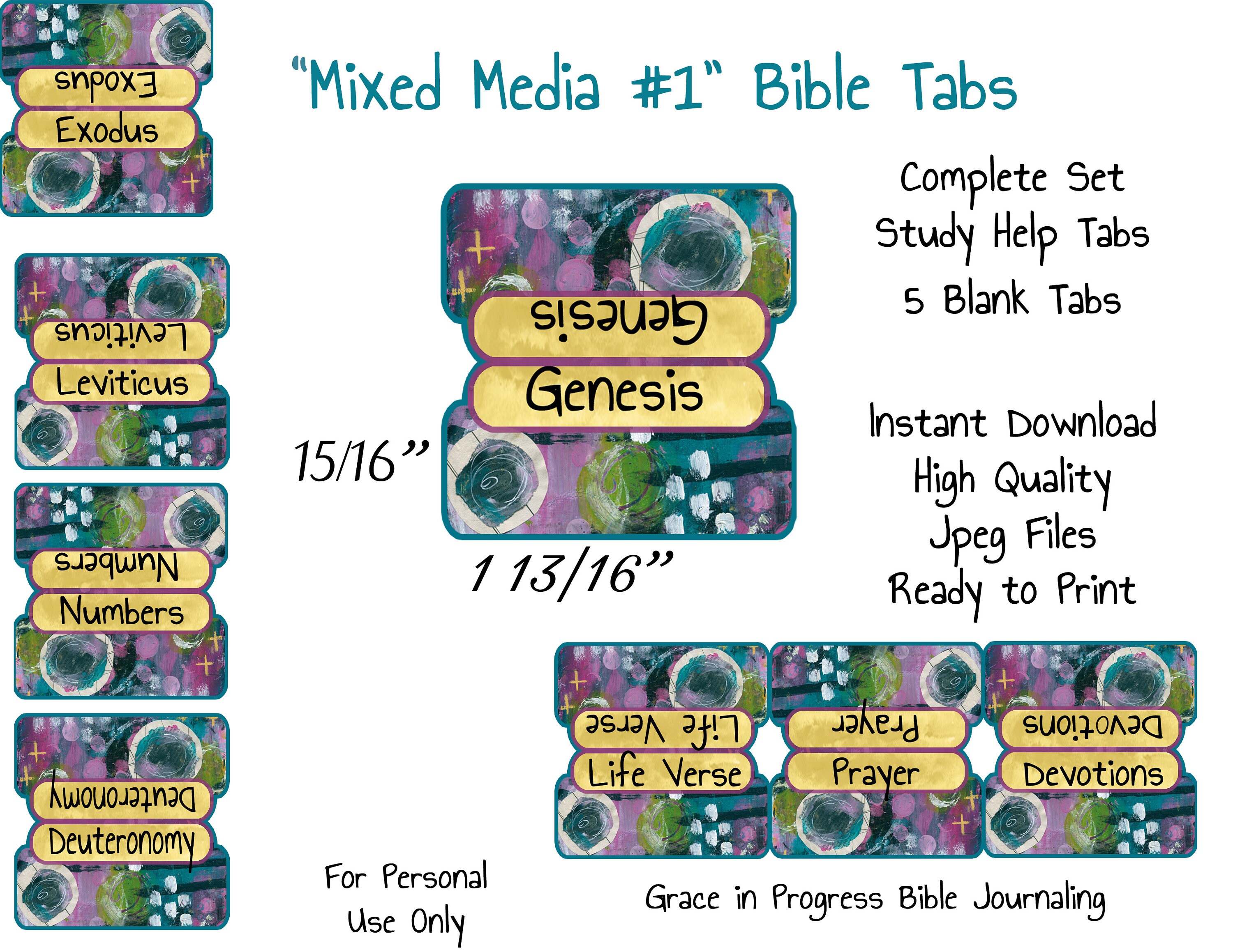 mixed-media-bible-tabs-women-s-large-print-bible-tabs-66-etsy