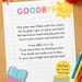 End of Year Teacher Goodbye Letter: Printable Poem (PDF) - Etsy