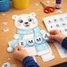 Polar Bear Name Craft – Winter Name Activity for Preschool ...