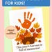 Printable Autumn Harvest Handprint Craft for Kids - Etsy
