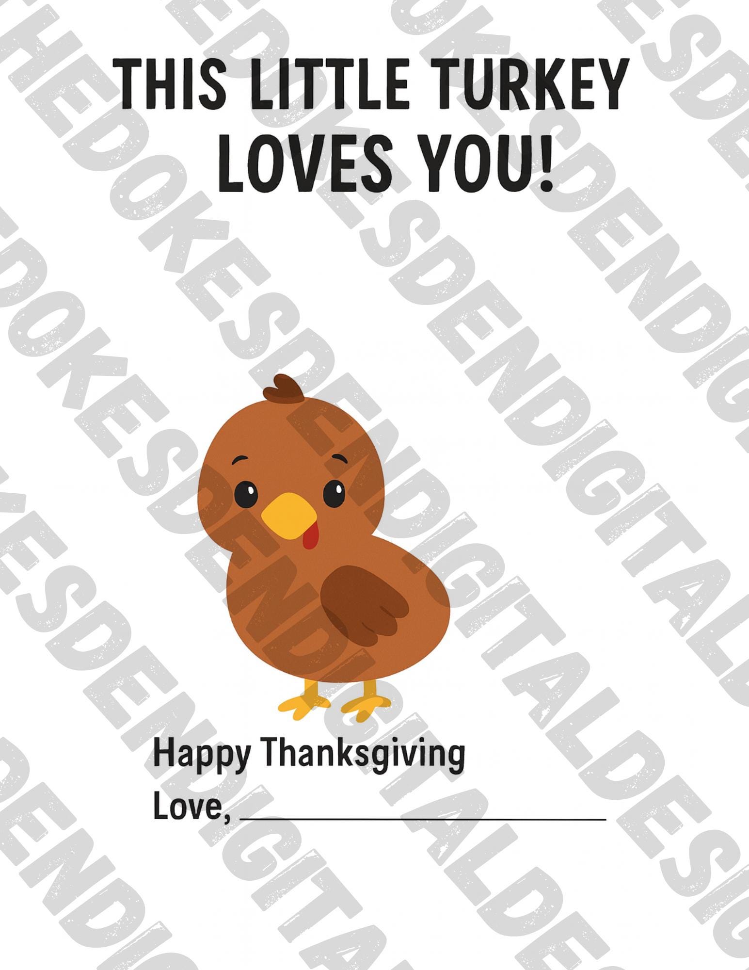 Thanksgiving Handprint Turkey Craft – Printable Classroom Activity for ...