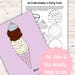 DIY Ice Cream Craft Printable – Fun Summer Art Project for Kids - Etsy