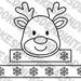 Reindeer Paper Crown Craft | Christmas Headband Printable for Kids ...
