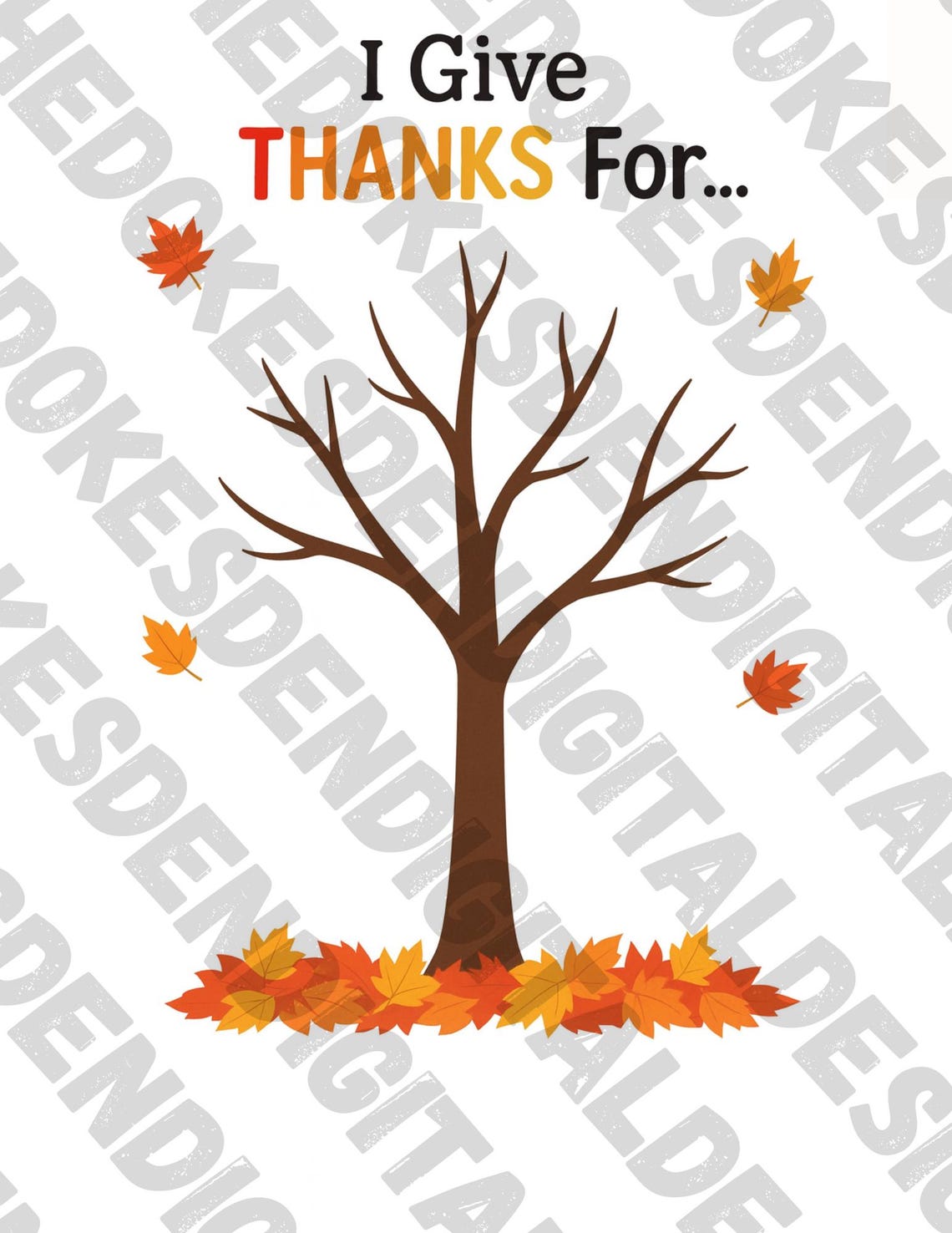 Thanksgiving Gratitude Handprint Tree – Preschool & Daycare Craft - Etsy