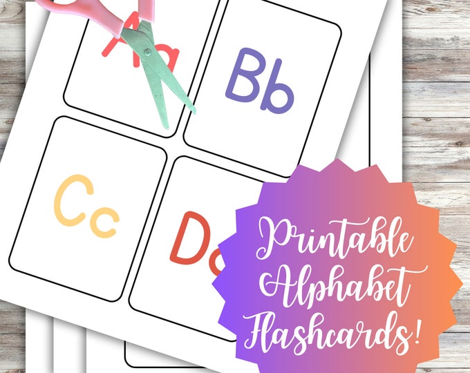 German Alphabet Letters - PDF / SVG Files Ready to Print, Printable ...