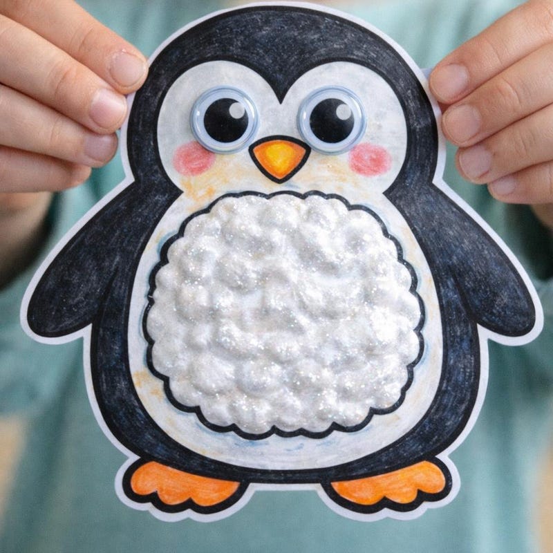 Penguin Art - Etsy