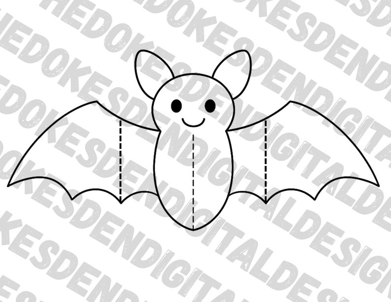Flying Fun Bat Gliders | Printable Halloween STEM Craft for Kids - Etsy UK