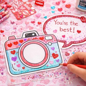 Valentine’s Camera Keepsake Craft | Photo & Kindness Activity for Kids ...