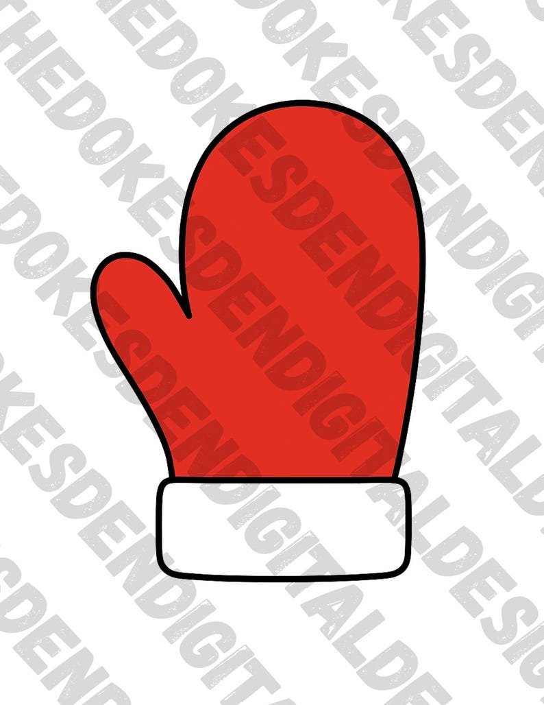 Winter Mitten Handprint Craft for Kids - Etsy