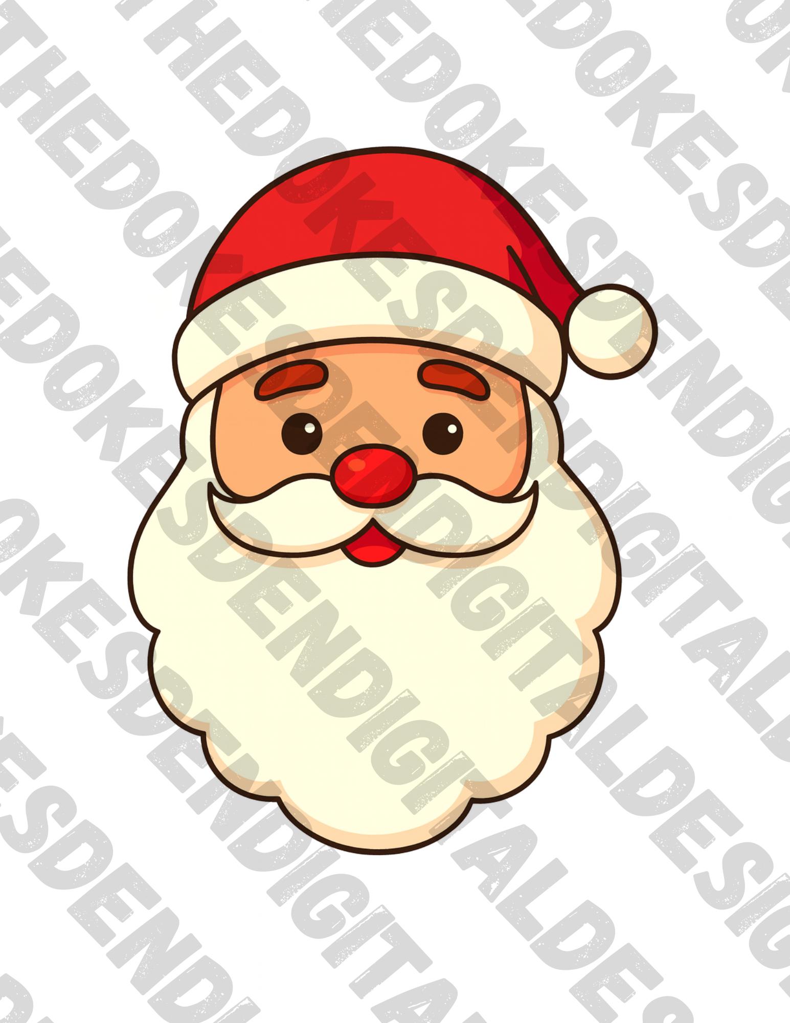 Cotton Ball Santa Craft for Kids – Easy Holiday Activity - Etsy