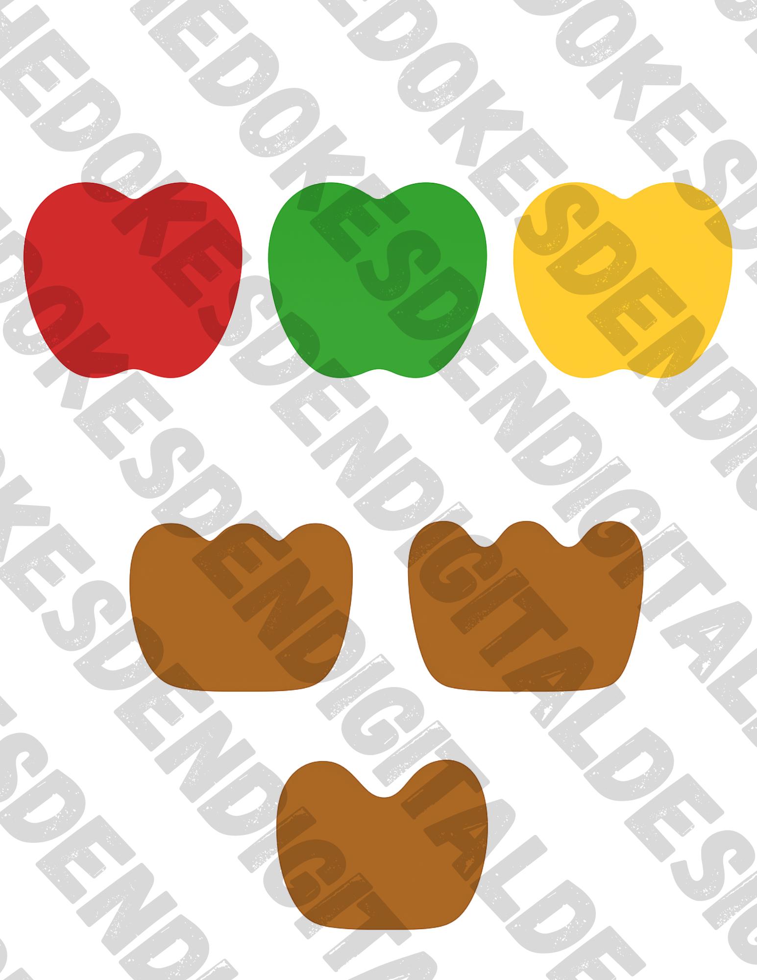 Printable Caramel Apple Pals Craft for Kids | Fun Fall Activity for ...