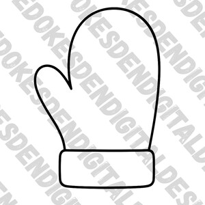 Winter Mitten Handprint Craft for Kids - Etsy