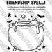 Friendship Potion Worksheet: Halloween Kindness Activity for Kids ...