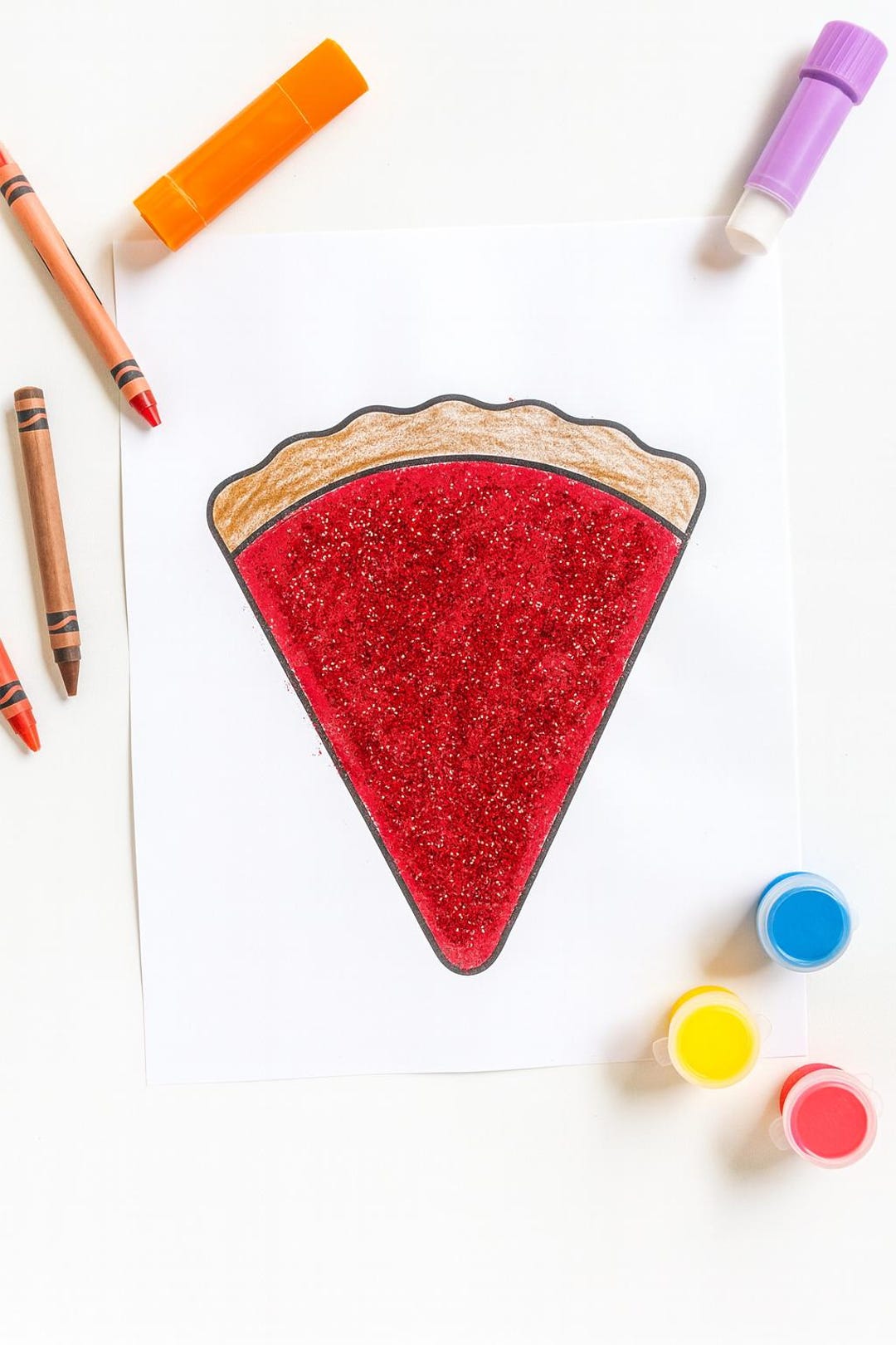 Printable Pie Craft Templates: Classroom Thanksgiving Activity (digital ...
