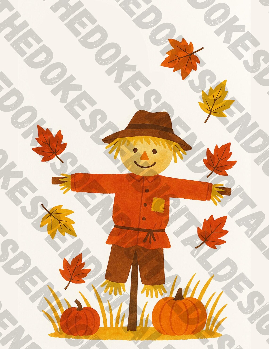 Scarecrow Handprint Craft – Fun Fall Printable Activity for Kids - Etsy