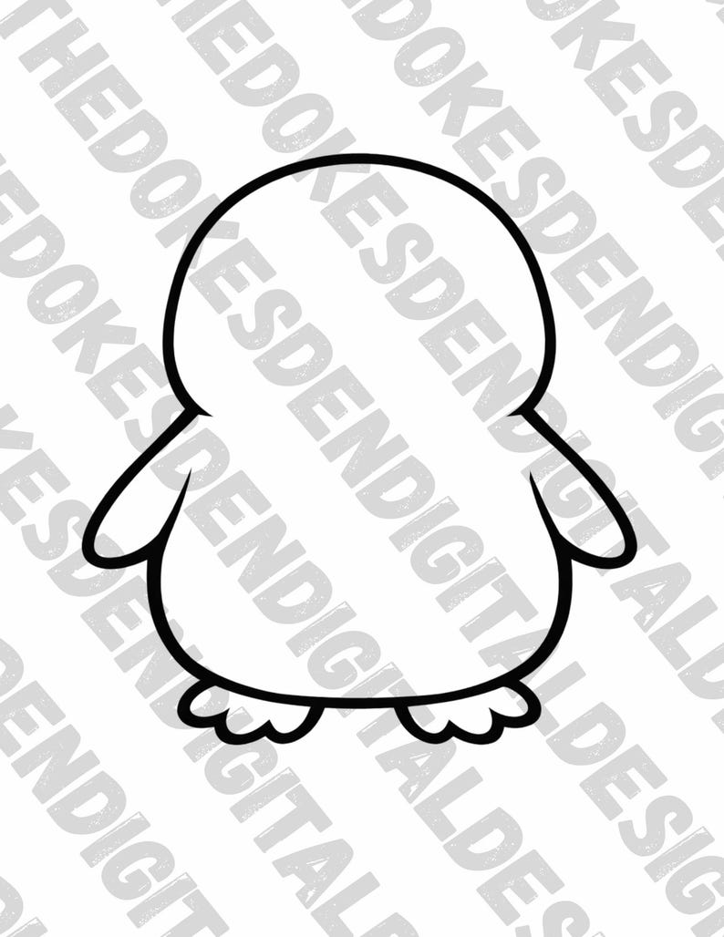 Build-a-penguin Pal Craft – Puffy Paint Winter Activity - Etsy