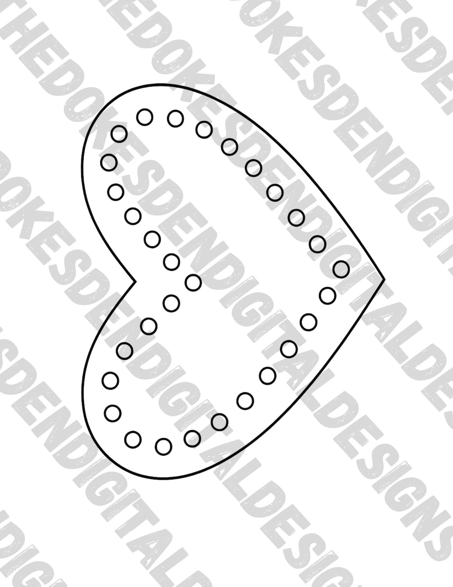 Dot Marker Heart Punch & Play – Valentine Fine Motor Activity - Etsy